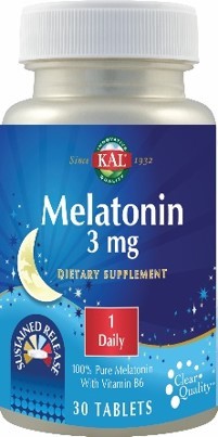 Melatonina 3mg, 30 tablete vegetale – NaturaShop